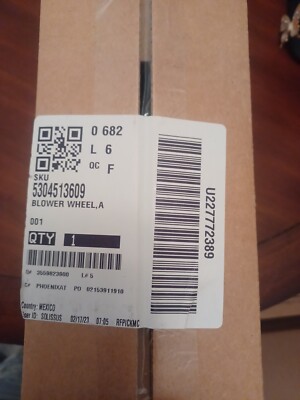 5304513609 FRIGIDAIRE DRYER BLOWER WHEEL *NEW OEM PART* | eBay