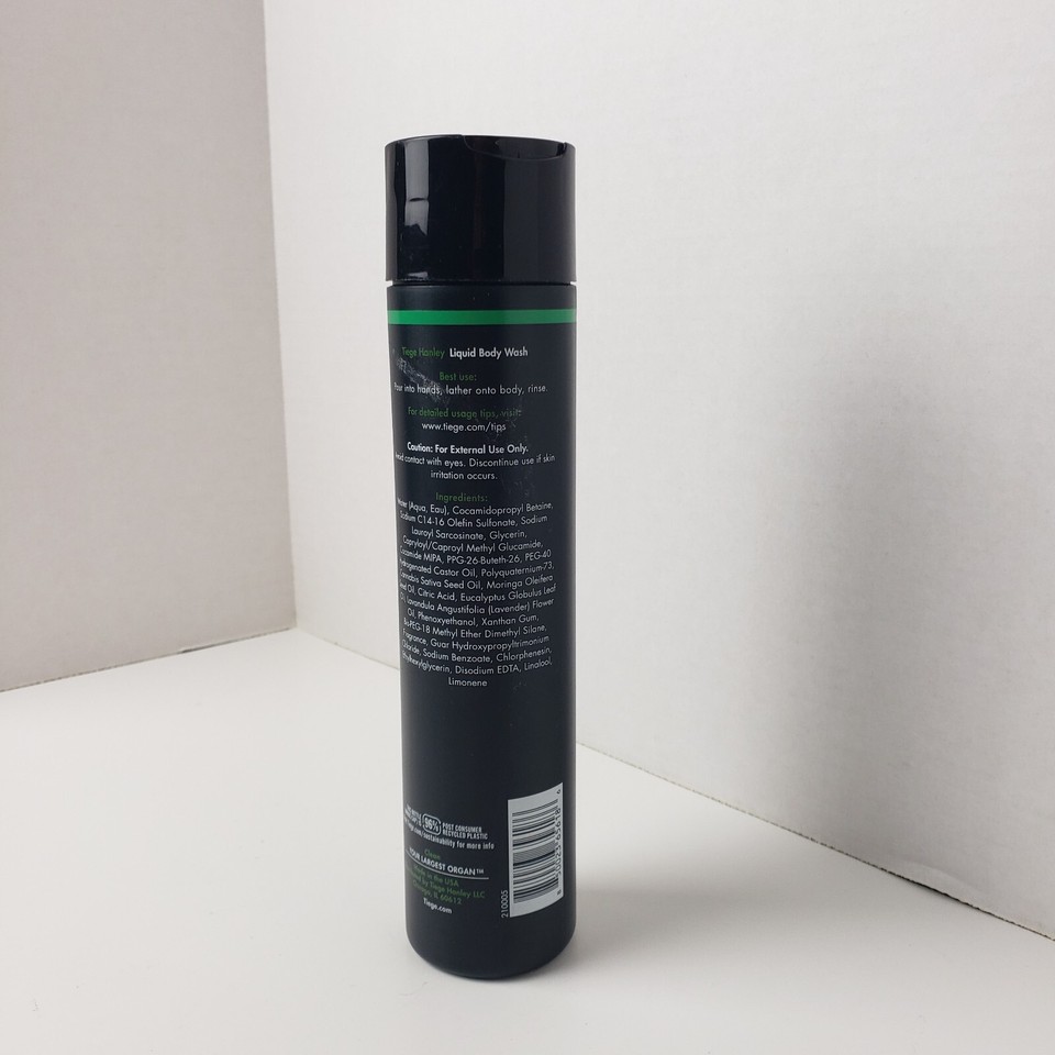 Tiege Hanley Liquid Daily Body Wash for Men Eucalyptus 10 fl oz - Brand ...