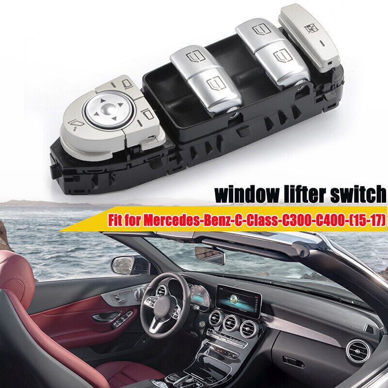 Front Left Master Power Window Switch 2229056800 For Mercedes Benz C300 ...