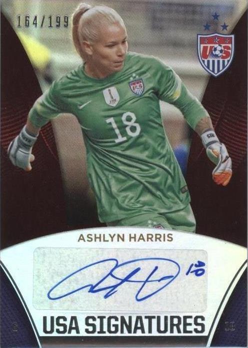 2015 Panini USA Soccer National Team - USA Signatures Ashlyn Harris #6 ...