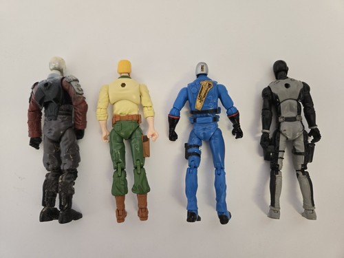 GI JOE COBRA CUSTOM FODDER FIGURE LOT 25TH 30TH 50TH ROC POC 3.75 1/18 SCALE #7 | eBay