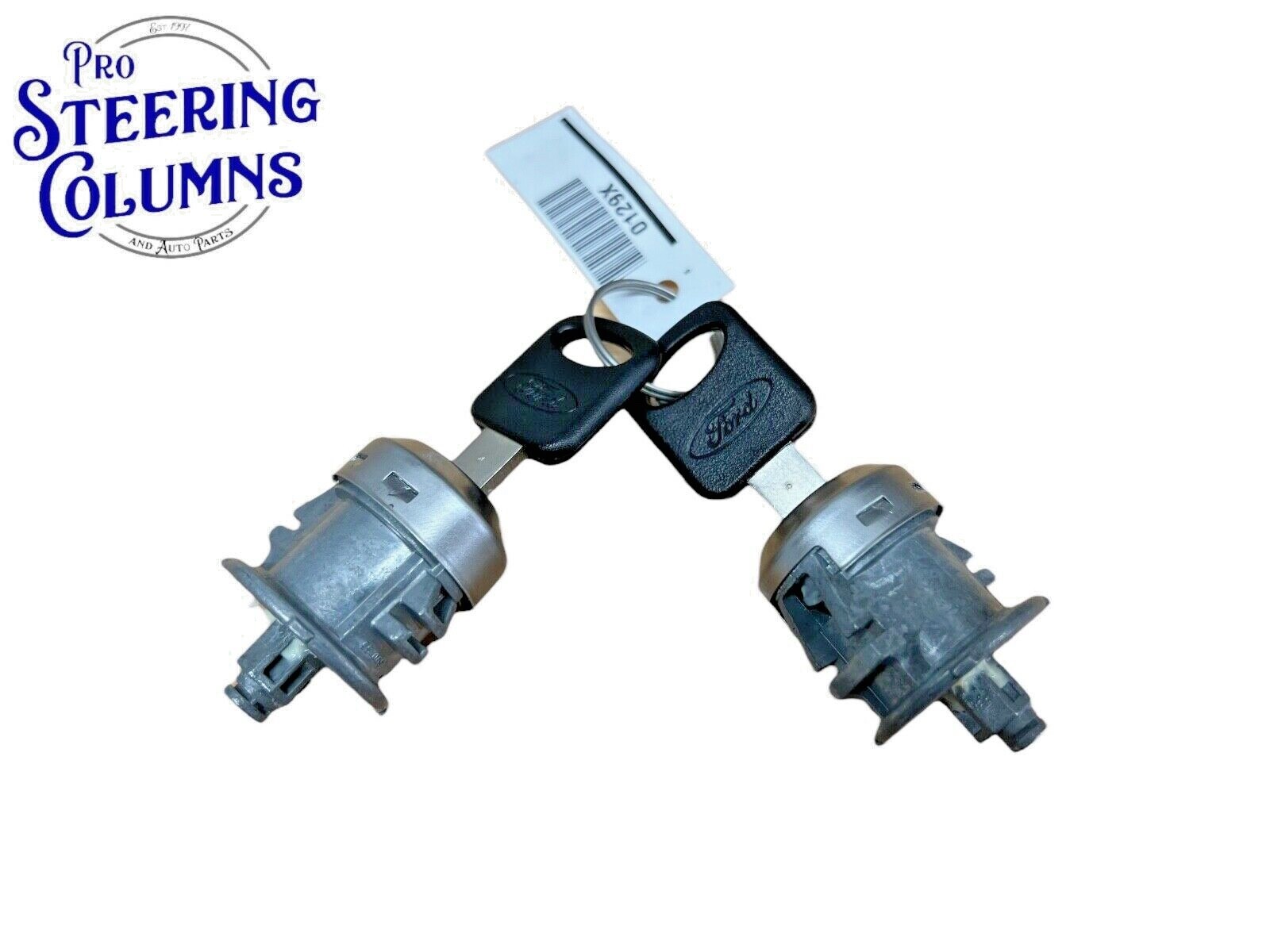 1998-2014 FORD F-150 F-250 F-350 DOOR LOCK CYLINDER SET PAIR NEW OEM ...