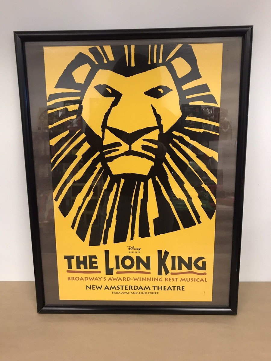 Lion King Poster Broadway