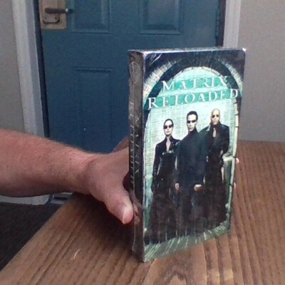 Matrix Reloaded (VHS, 2003) Brand new. Never opened. 85392185139| eBay