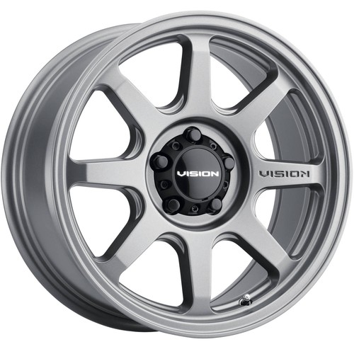 17x9 Satin Gray Wheel Vision Flow 351 5x5.5 20 | eBay