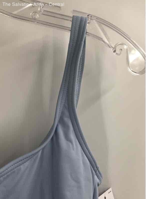 Michael Kors Womens Blue Scoop Neck Sleeveless Pull On One-Piece ...