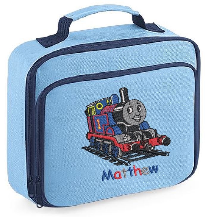 Personalised Embroidered Thomas The Tank Engine Lunch cool Bag School ...