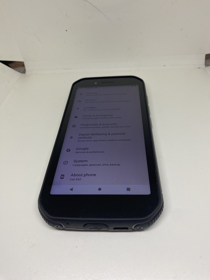 CAT S42 32GB - Black - Rugged Phone - Unlocked - Smartphone | eBay UK