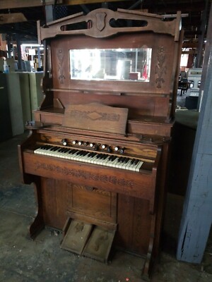 Vintage Estey Organ Co. Pedal Operated Organ - Needs Reconditioning | eBay
