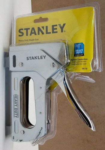 STANLEY Heavy Duty Steel Staple Gun TR110 Silver for TRA700 Series ...