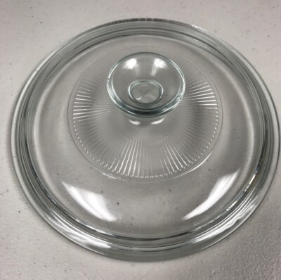 Pyrex Clear Glass Lid #28, Replacement Lid, Round | eBay