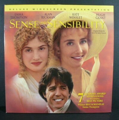 Sense and Sensibility - Emma Thompson, Alan Rickman 1995 - LaserDisc | eBay