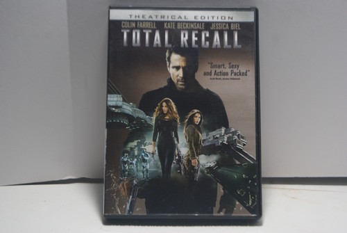 Total Recall - DVD - Colin Farell Remake Action SCFI Kate Beckinsale ...