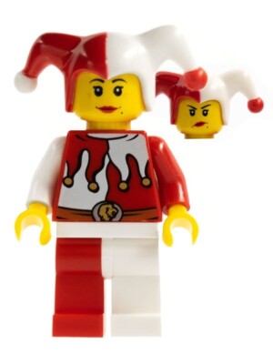 Lego Kingdoms 9349 Jester Female Castle Minifigure | eBay