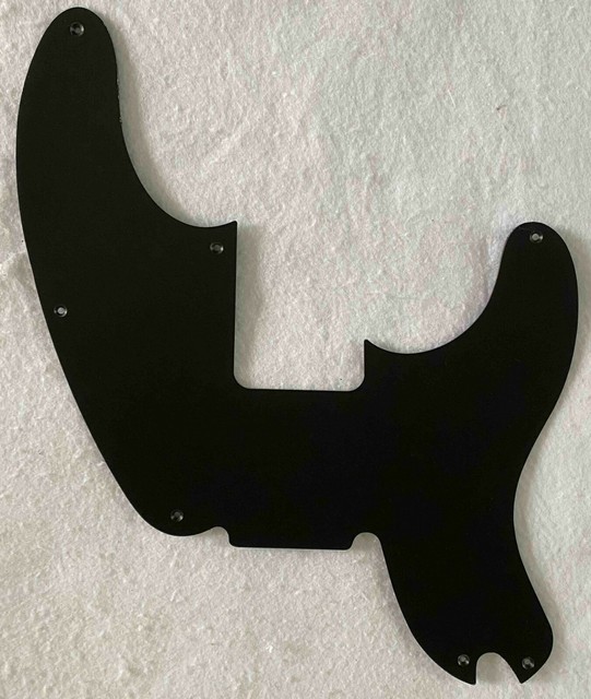 Fits Fender Telecaster Precision Bass Guitar Pickguard,1 Ply Black | eBay