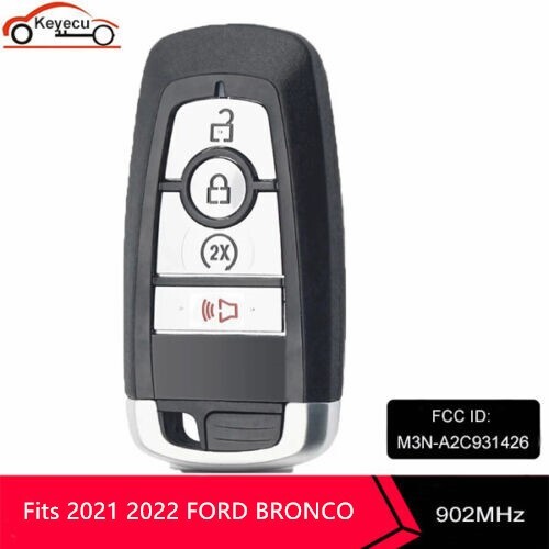 REPLACEMENT FOR 2021-24 FORD BRONCO REMOTE START SMART KEY FOB 164 ...