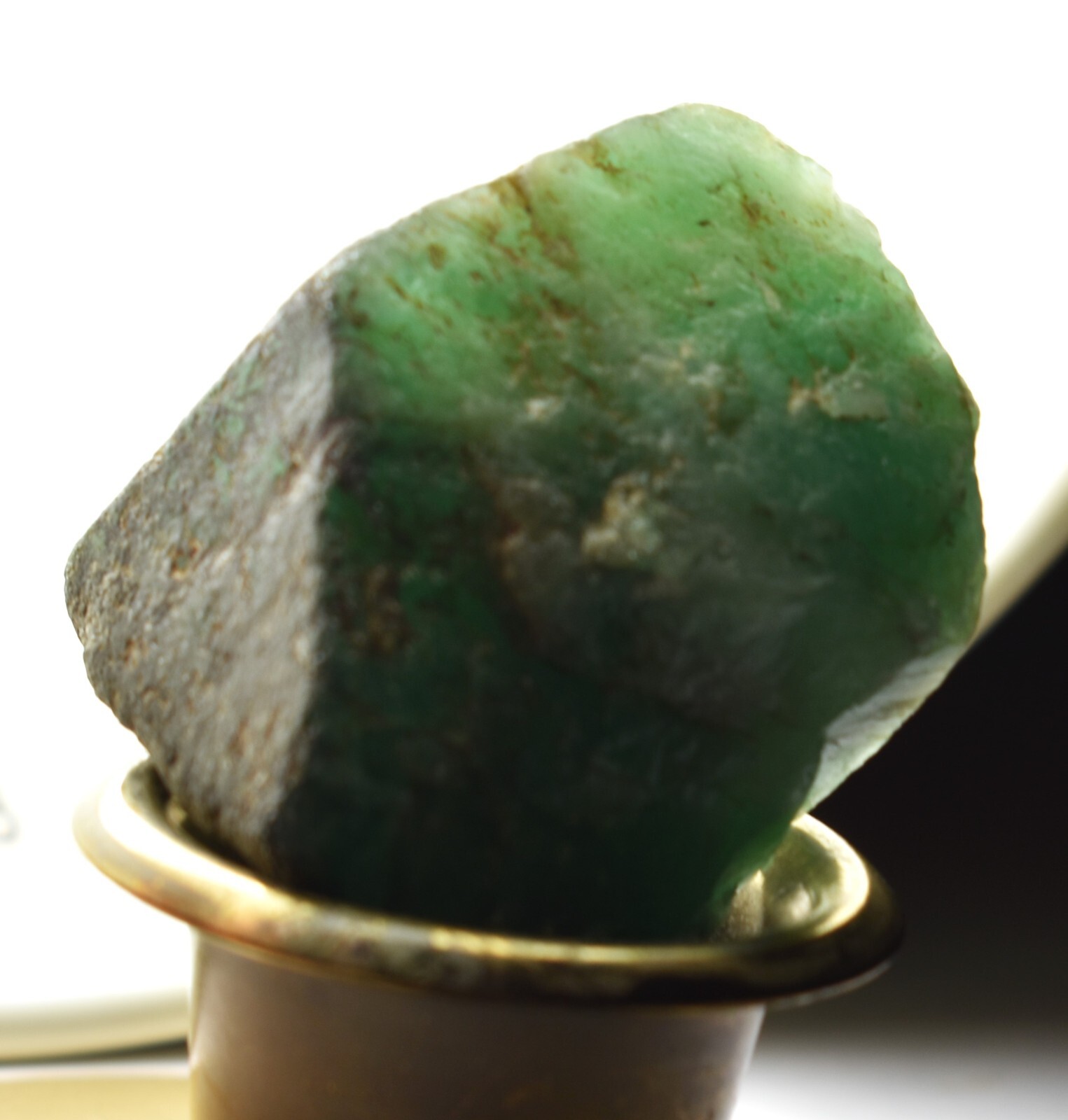 Emerald Crystal in Matrix Specimen 203.25CT Natural Deep Green Large ...