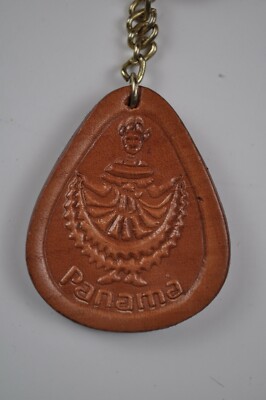 Vintage Panama Key Chain Leather “D” - Free Shipping | eBay