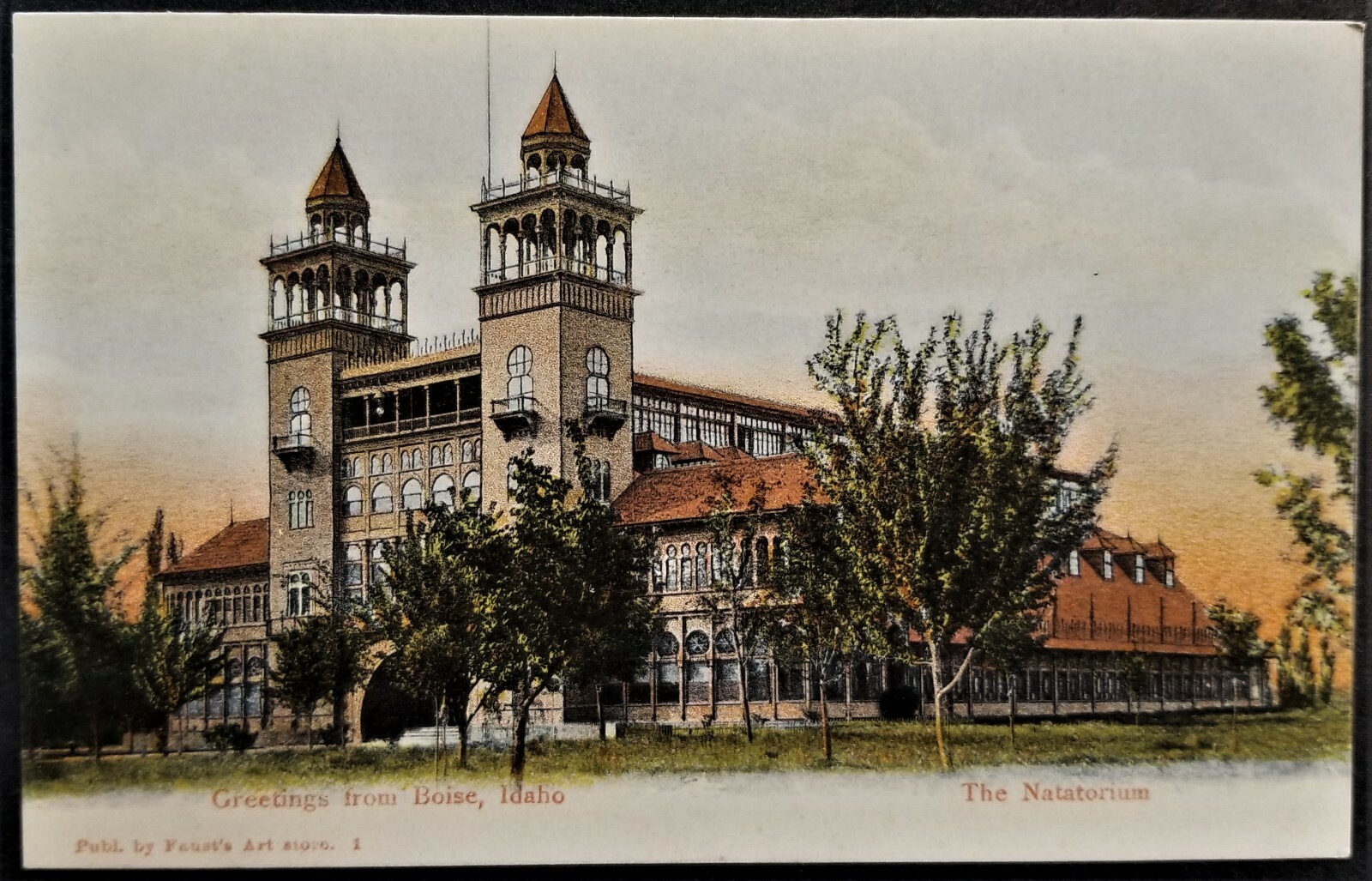 Natatorium, Boise, ID. "Boise Nat" Geothermal Swimming Pool, Center ...