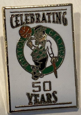 NBA Basketball Celtics Vintage Lapel Pin 500th Sell Out Boston Garden ...