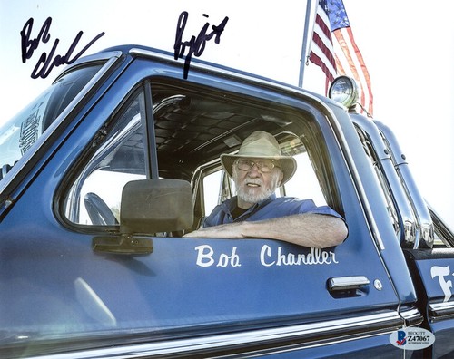 BOB CHANDLER SIGNED AUTOGRAPHED 8x10 PHOTO BIGFOOT MONSTER TRUCK ...
