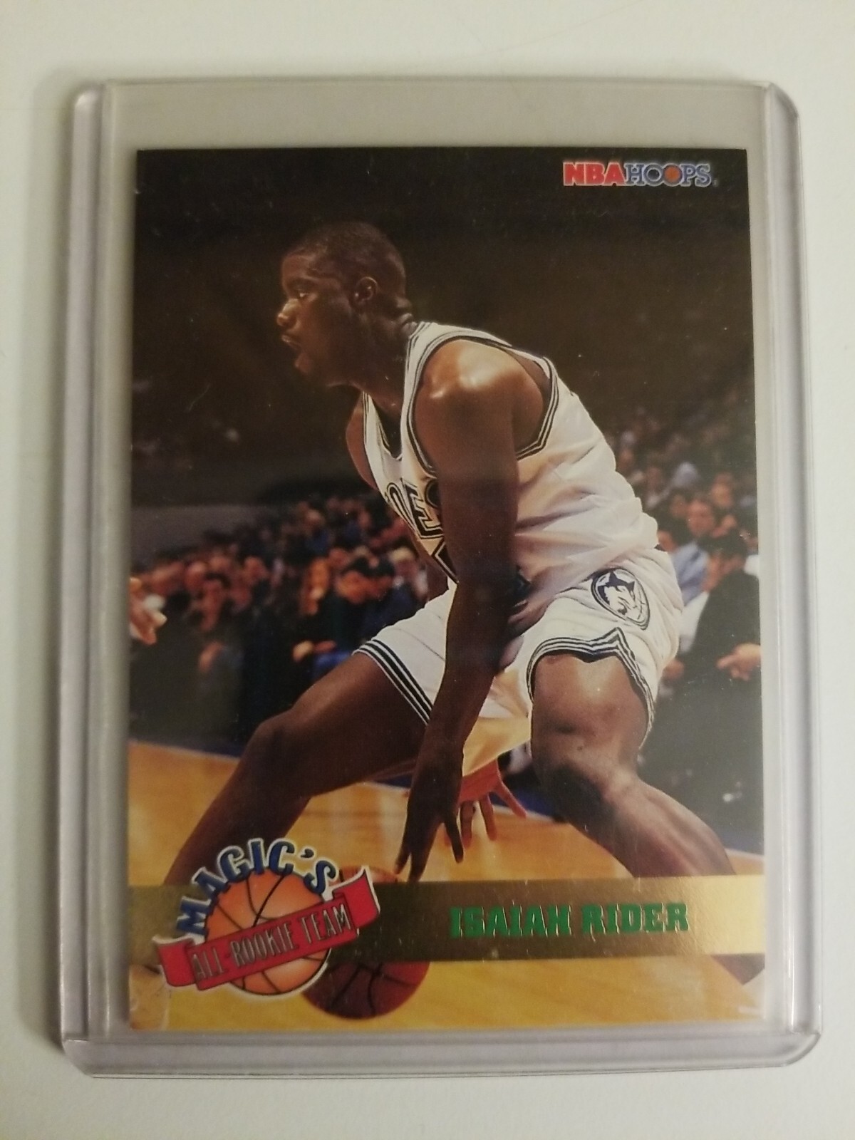 1993-94 NBA Hoops Isaiah Rider Magic's All-Rookie Team #5/10 RC ...