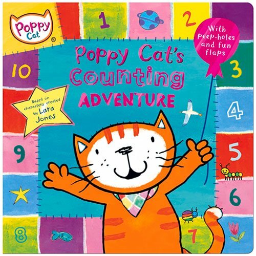 Poppy Cat: Poppy Cat's Counting Adventure (2013, Hardcover, Illustrated ...