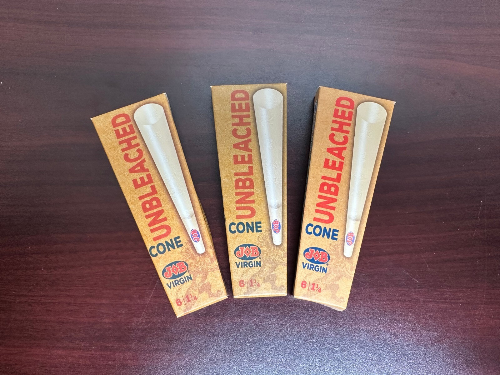 JOB Virgin 1 1/4 (6pc) Cones -3 Packs | eBay