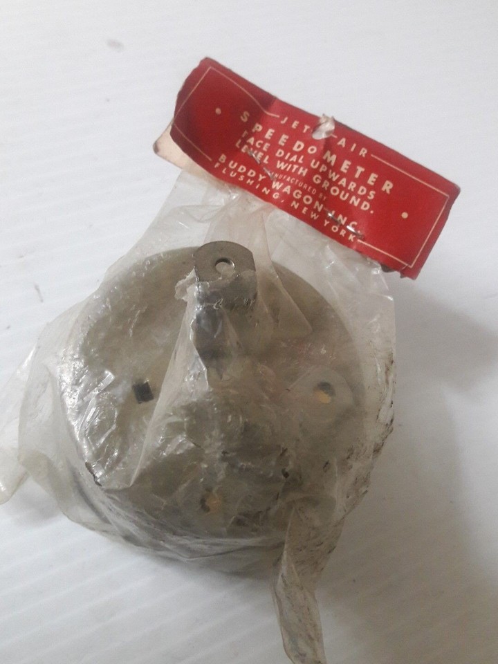 NOS NIP Buddy Wagon Jet Air Bicycle Speedometer Schwinn Huffy Murray ...