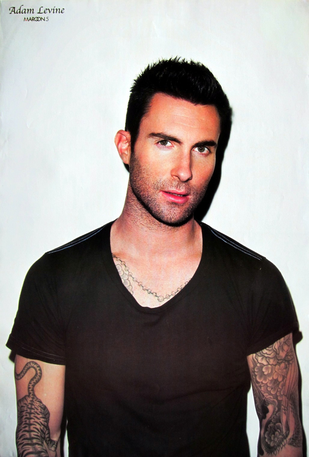 Adam Levine Sleeve Tattoo