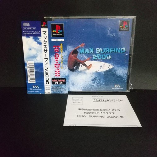 MAX SURFING 2000 SONY PS1 Good working | eBay
