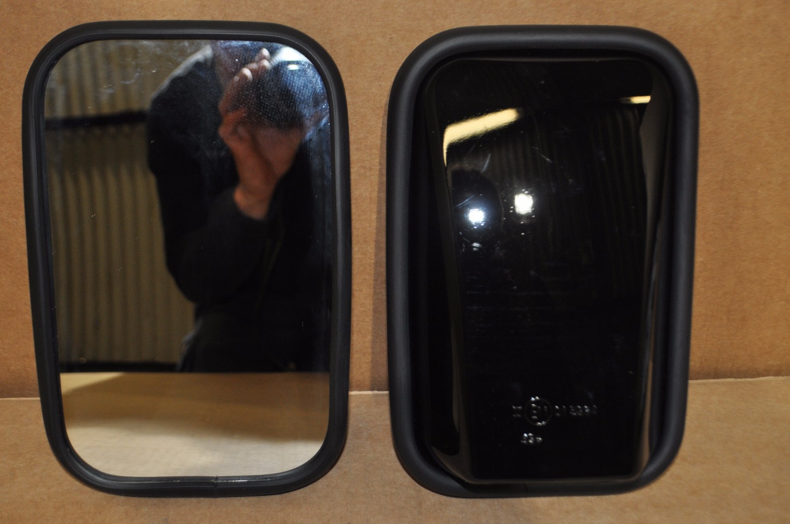 Gloss Black Wing Mirrors to fit Land Rover Defender Td5 - 1 pair ...