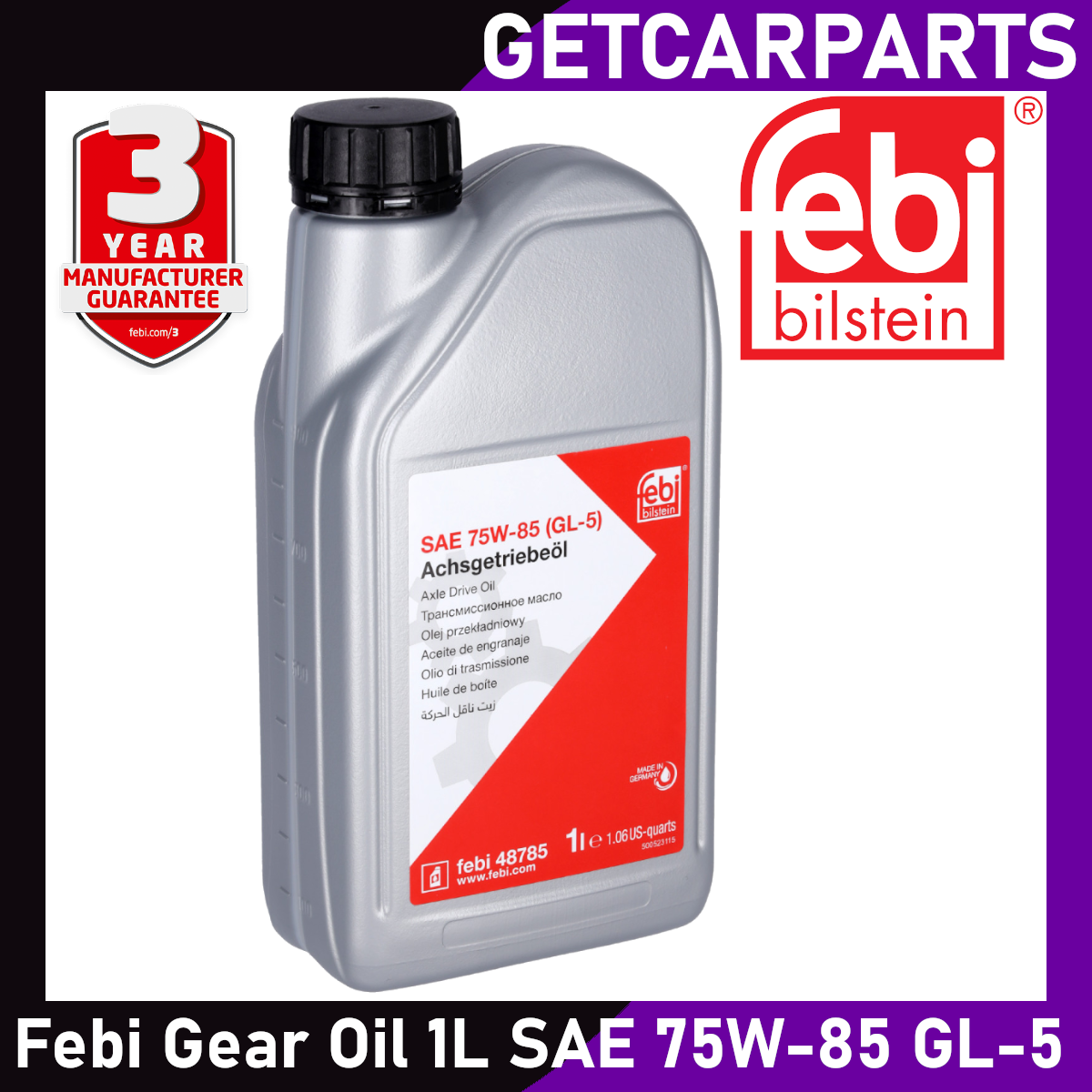 Febi Bilstein 33021 Auxiliary Belt Pack Of One Schwarz 2 Febi Bilstein ...