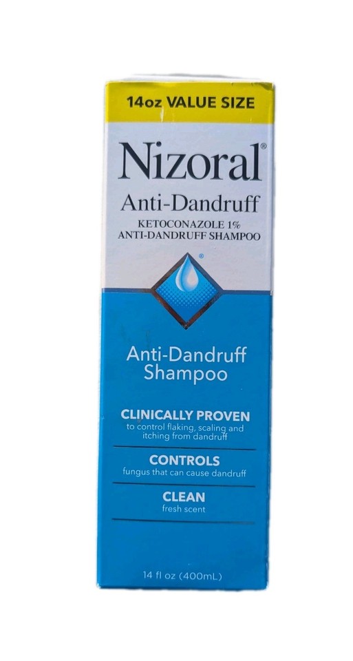 Nizoral Anti-Dandruff Shampoo Cleans & Controls Fresh Scent 14oz NEW | eBay