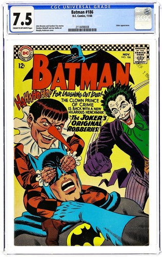 Batman #186 CGC 7.5 1966 2114498008 | eBay