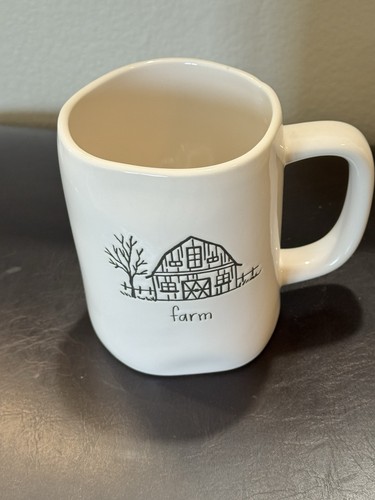 Rae Dunn Farm Barn Mug RARE | eBay