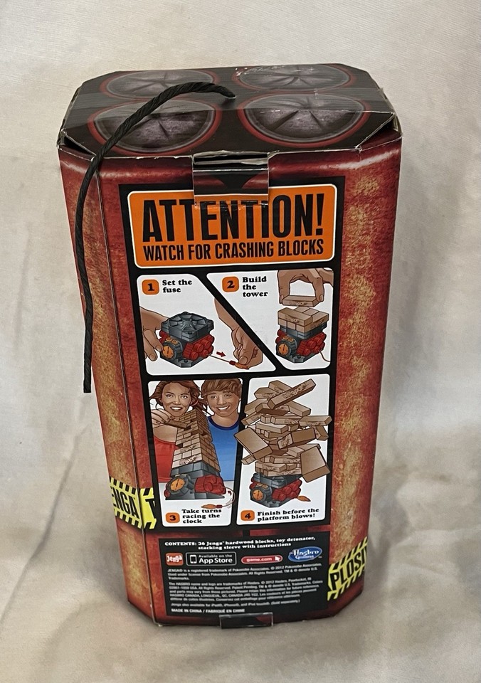 Jenga Boom Explosive Jenga Tower Game | eBay