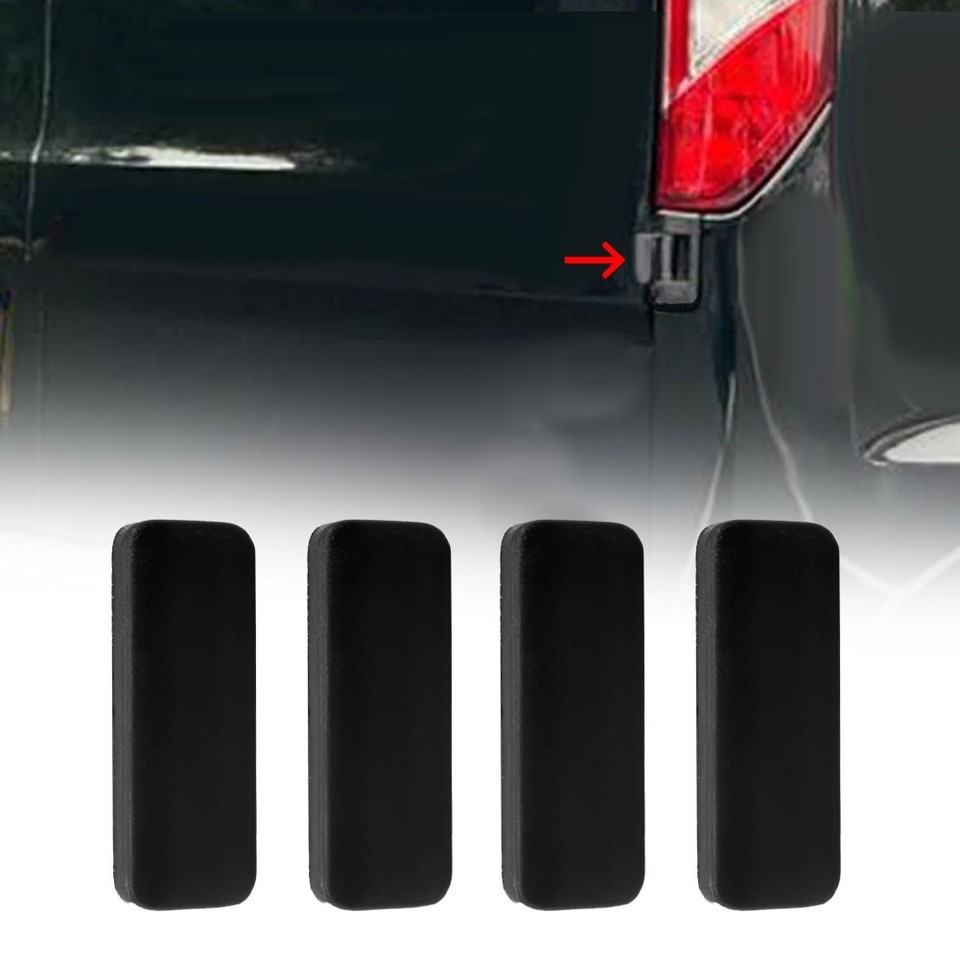 Rear Hinge Bumper Easy Installation Plastic Construction 4 Pieces ...