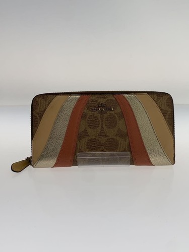 Coach Long Wallet Combi Leather/Leather/Multicolor/Ladies | eBay