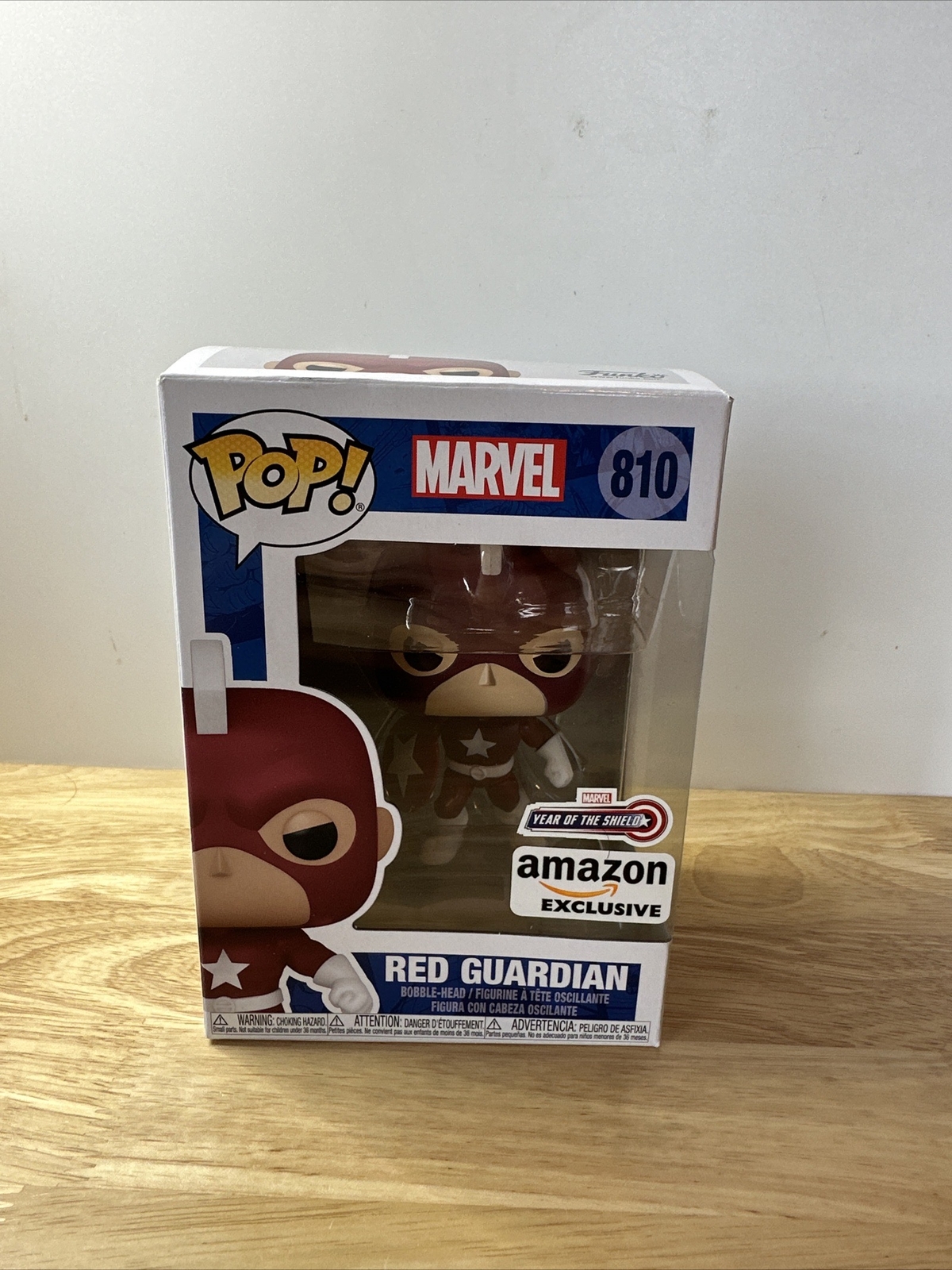 Funko Pop! Red Guardian #810 Marvel Amazon Exclusive | eBay