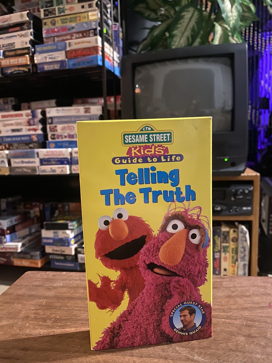 Telling The Truth Sesame Street Vhs