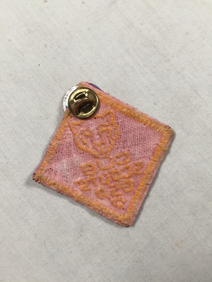 Cub Scout Bear Rank Award Bobcat pin gum back BSA Rank Patch | eBay