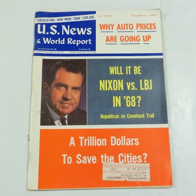 US News & World Report Oct 3 1966 politics politician campaign ...