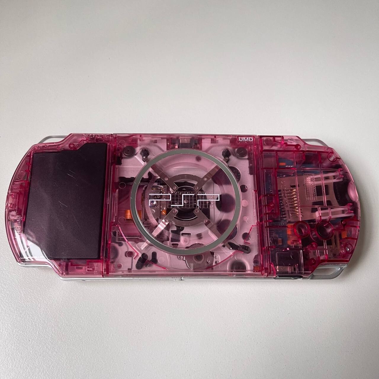 PREMIUM Sony PSP 3000 Crystal Pink Edition • Custom Transparent PSP ...