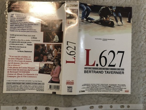 Jaquette VHS (seule) L 627 (film De Bertrand Tavernier) | eBay