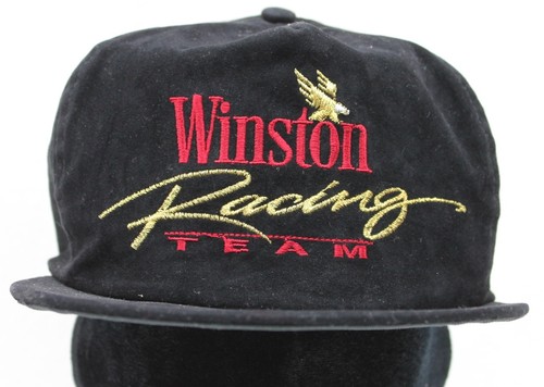 Winston Racing Team Vintage Snapback Trucker Adjustable Hat Cap Rayon ...