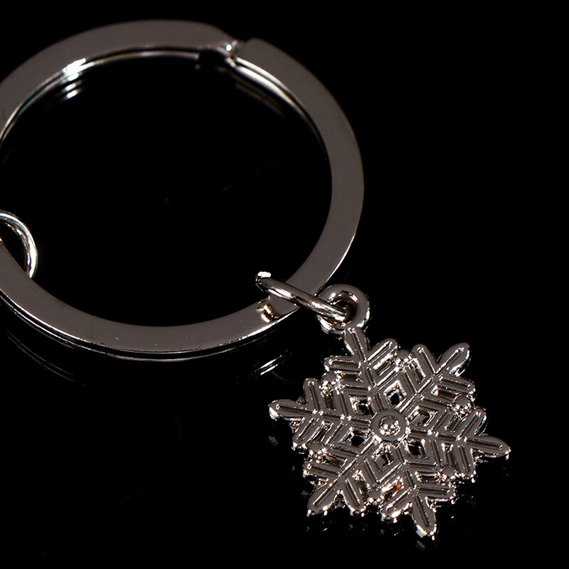 Silver Color Ice Skates Snowflake Pendant Key Ring Skating Key Chain ...