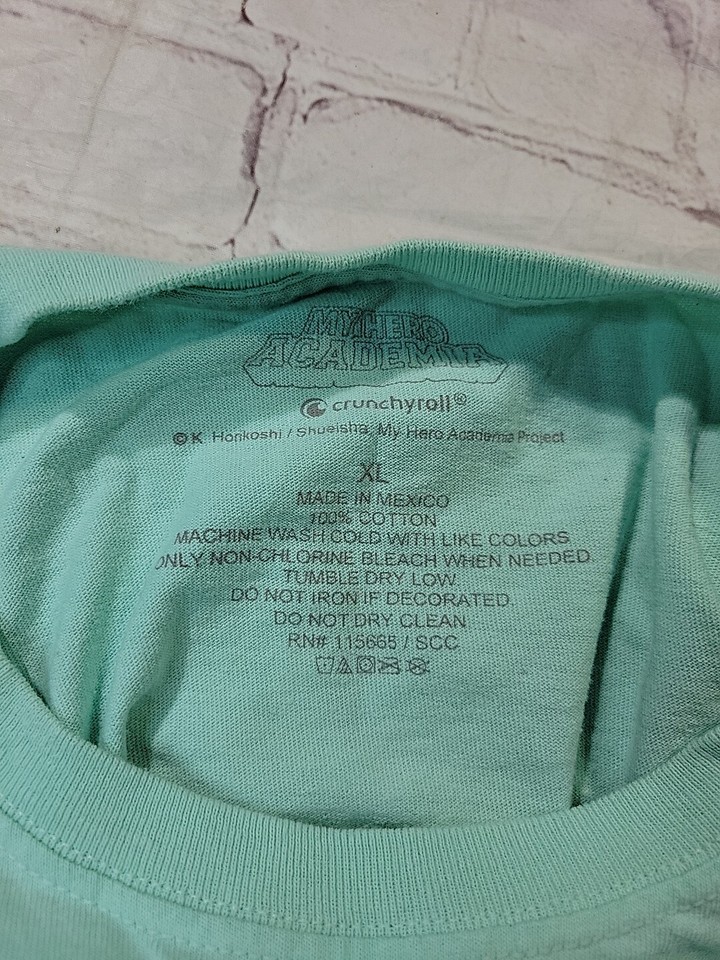 My Hero Academia Shirt Size XL Green Plus Ultra UA High School | eBay