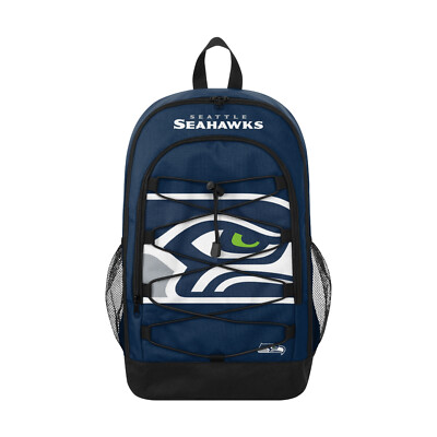 NFL Seattle Seahawks Big Logo Bungee Rucksack Backpack Tasche Bag ...