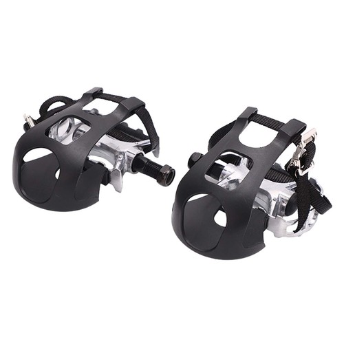 Exercise Bike Pedals Replacement Accessories Bicycle Pedals with Toe ...